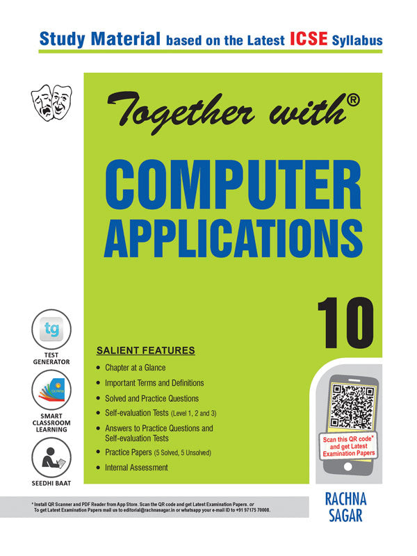 Together with ICSE Computer Applications Study Material for Class 10 ...